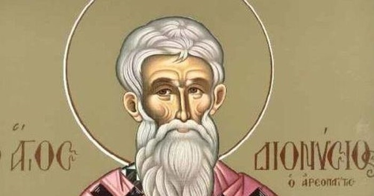 Αγιος Διονύσιος Αρεοπαγίτης: Ο βίος του πολιούχου των Αθηνών που ...