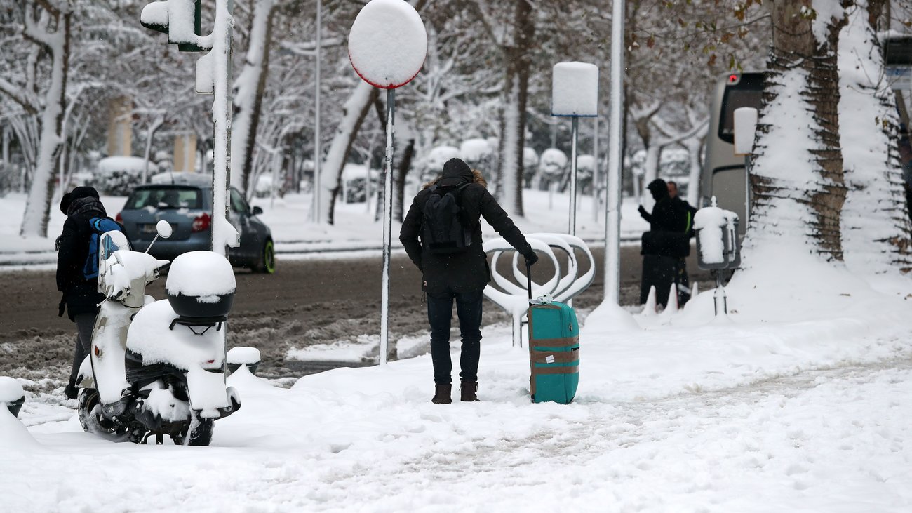 Xιόνια και στο κέντρο της Αθήνας φέρνει ο «Τηλέμαχος» |thetoc.gr
